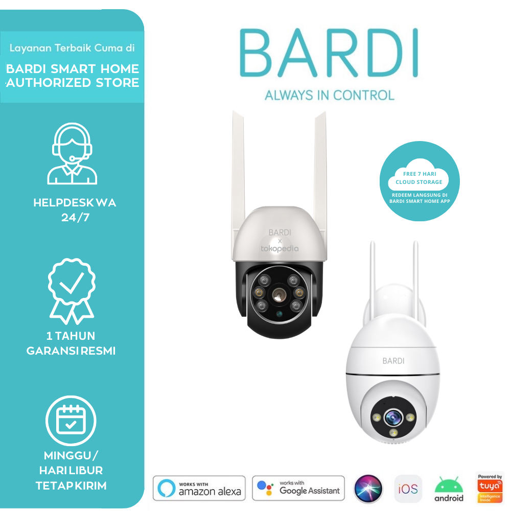 Bardi CCTV Outdoor PTZ TPD/Lite Version Smart IPCamera 310 View Pan ...