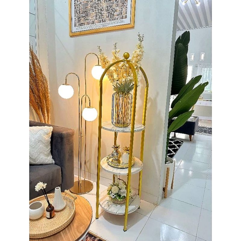 Corner Decorative Shelf | Bird Cage Rack | Modern minimalist shelves ...