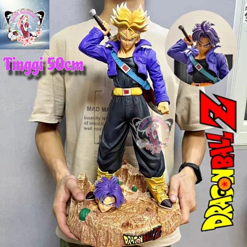 Statue Dragon Ball Z Action Figure Trunks The Future Warrior Standing ...