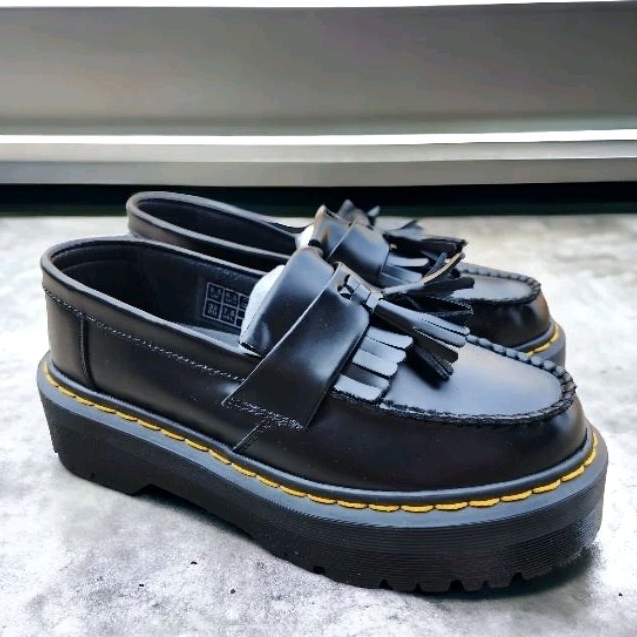 Docmar Low Adrian Tassel Smooth Quad Platform Premium Faux Leather ...