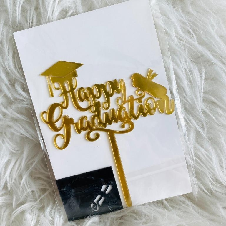 Happy GRADUATION CAKE TOPPER | Shopee Malaysia