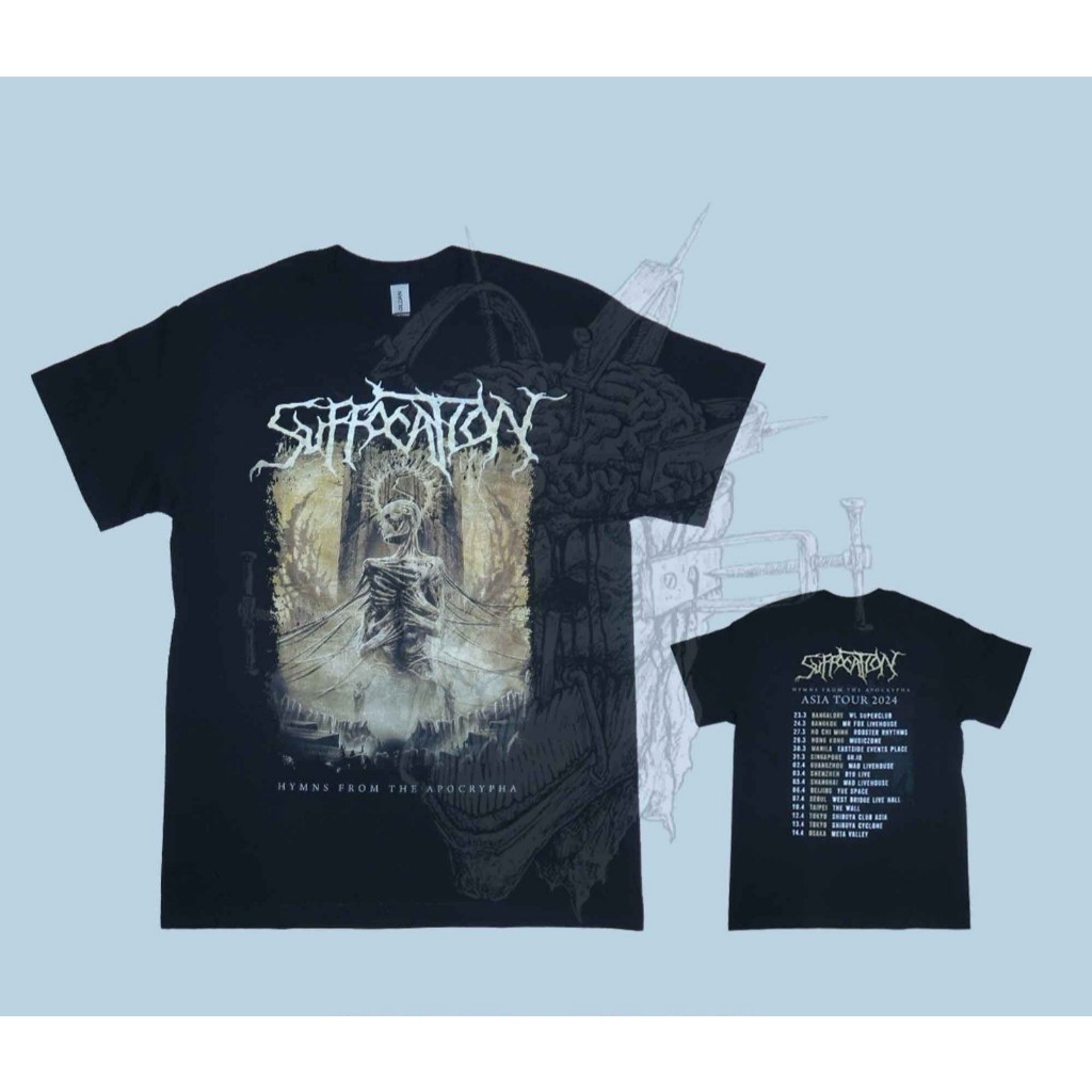 IMPORTED TSHIRT - SUFFOCATION - Hymns From the Apocrpha - Asia Tour ...