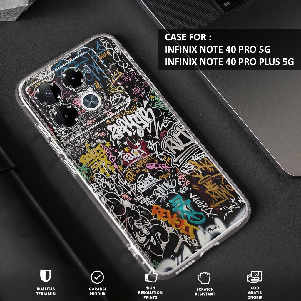 Case INFINIX NOTE 40 PRO 5G - Casing INFINIX NOTE 40 PRO PLUS 5G SWAG ...