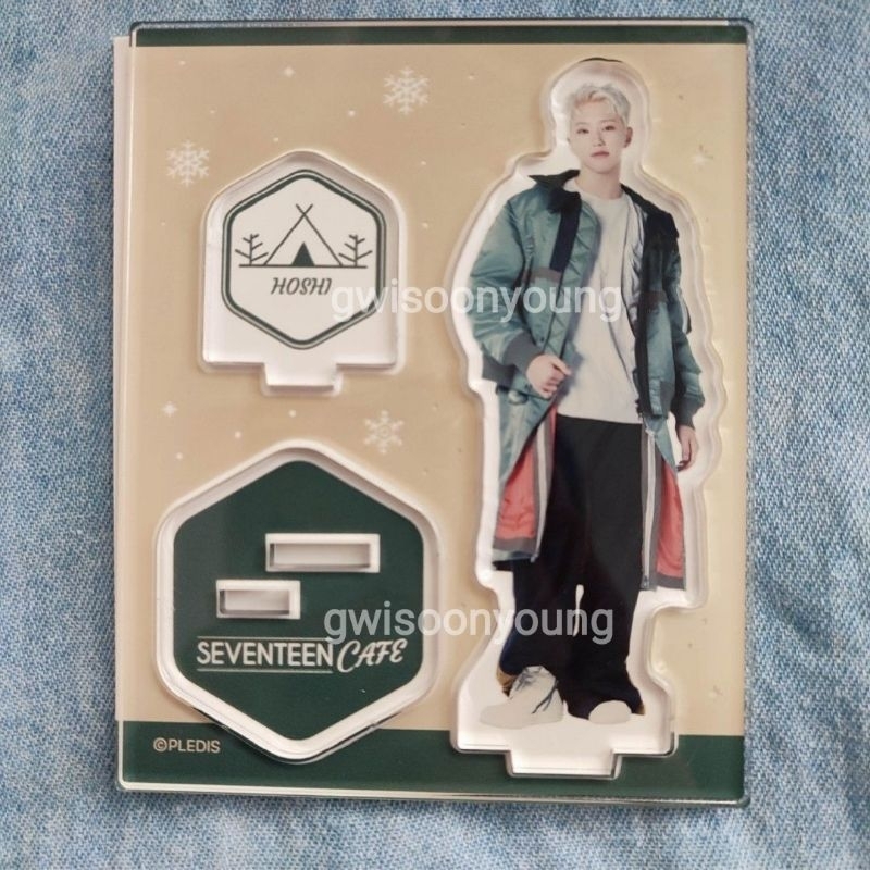 SEVENTEEN Cafe Hoshi soonyoung standee official kpop | Shopee Malaysia