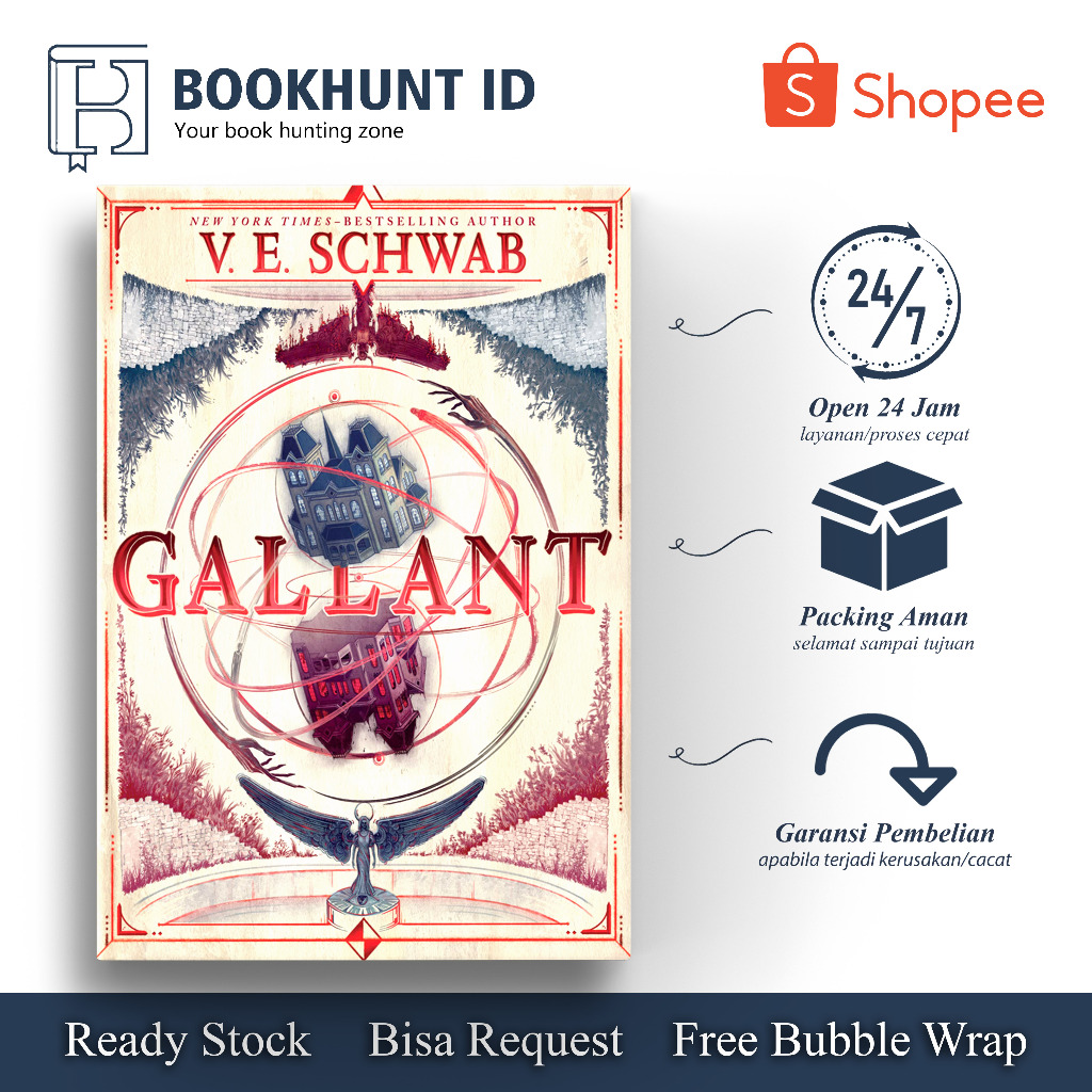Gallant by V.E. Schwab (English) | Shopee Malaysia