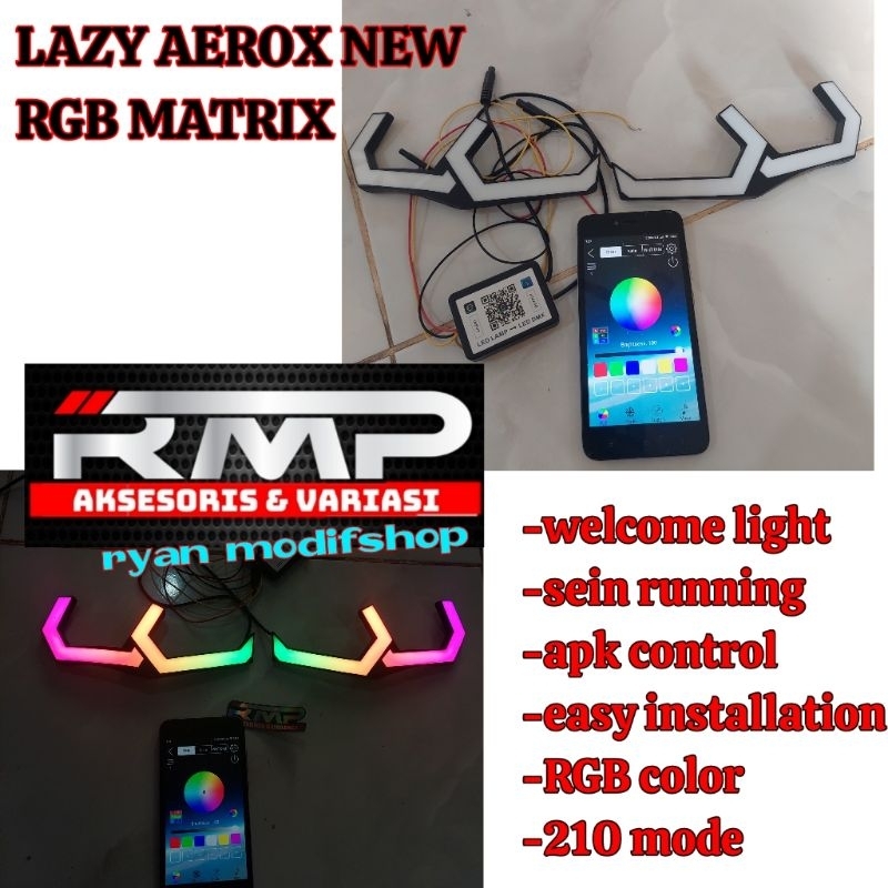 Lazy hexa eyebrow lamp frame aerox new connected lazy hexagon aerox ...