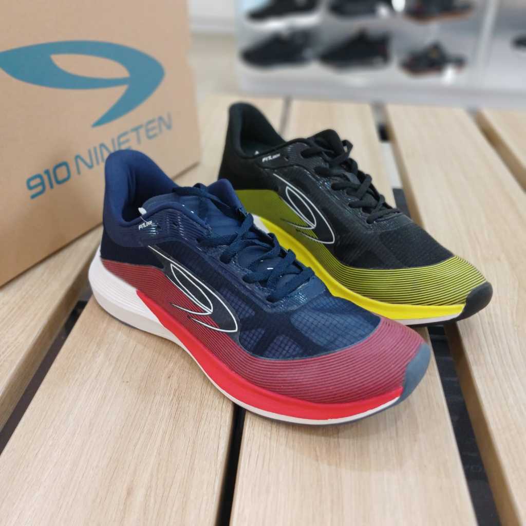 HITAM MERAH Running Shoes - 910 NINETEN Haze Meta speed - Navy Red ...