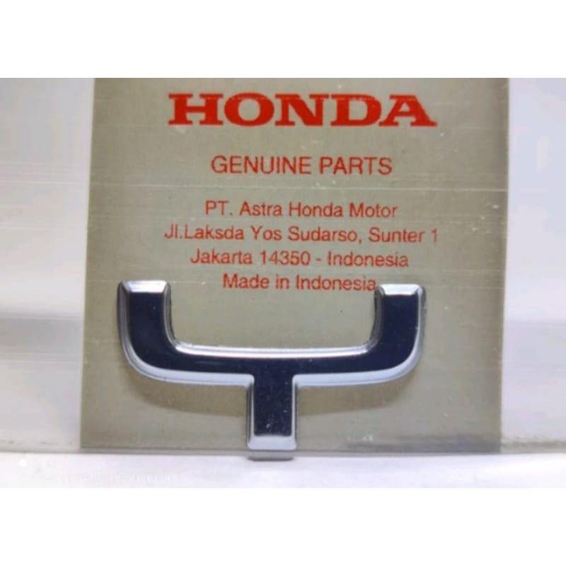 Original silver Color Y Letter logo emblem AHM | Shopee Malaysia