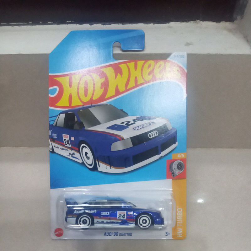 Audi 90 quattro hotwheels turbo Blue | Shopee Malaysia