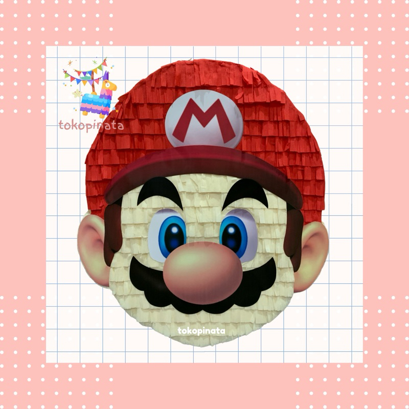 Pinata Mario Bros/Pinata Luigi/Pinata Punch Super Mariobros/Pinata ...
