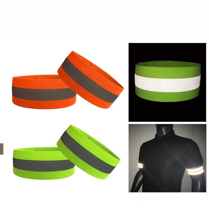 Safety Reflective Arm Band Strap Leg Armband Reflective Reflector ...