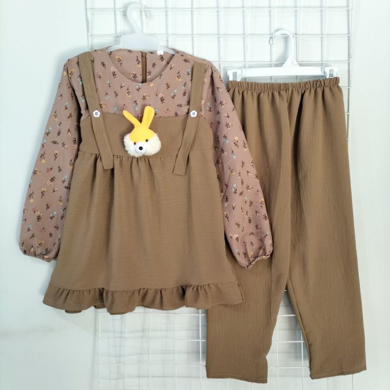 RATU One SET GIRLS BELVINA MODEL 2-12 YEARS CRINKLE MATERIAL QUEEN MIX ...