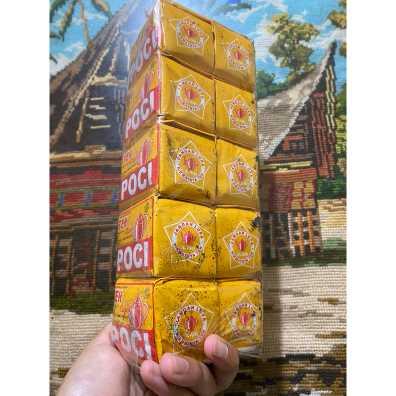 Tegal SPECIAL POCI TEA CAP contains 10 pcs x 40gr exp July 2025 ...