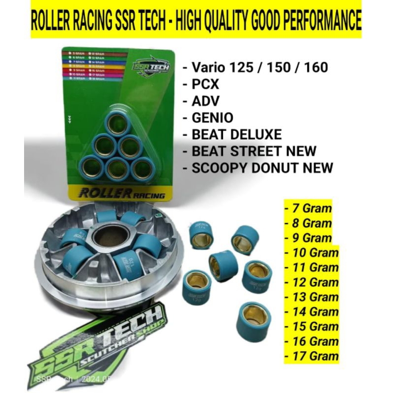 Roller Racing PCX Vario 125 150 160 ADV Beat Deluxe Genio Scoopy ...