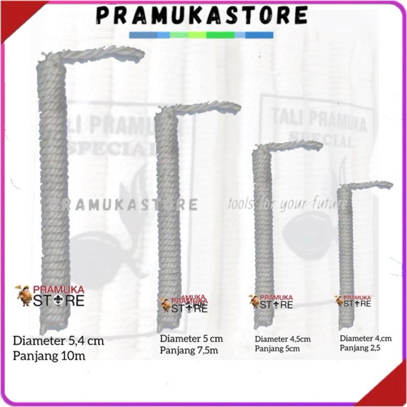 10 meter fiber rope | 5 meter fiber rope | Fiber rope 7,5 meters ...