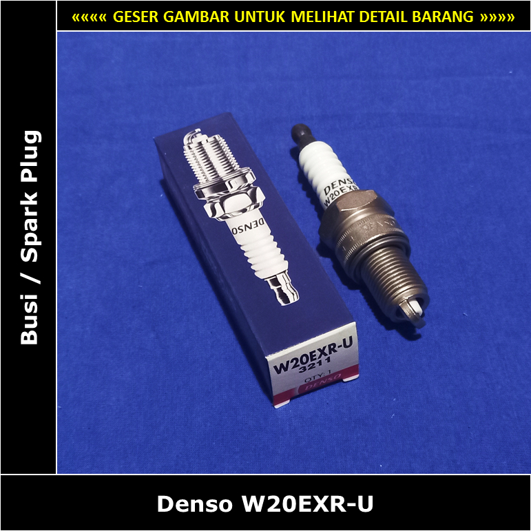 Toyota Great Corolla 1300 cc 2E EE100 1991-1995 Denso W20EXR-U Spark ...