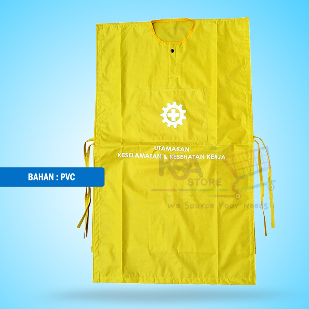 Kingindo 2-sided PVC Apron+K3 Logo (70001) | Shopee Malaysia