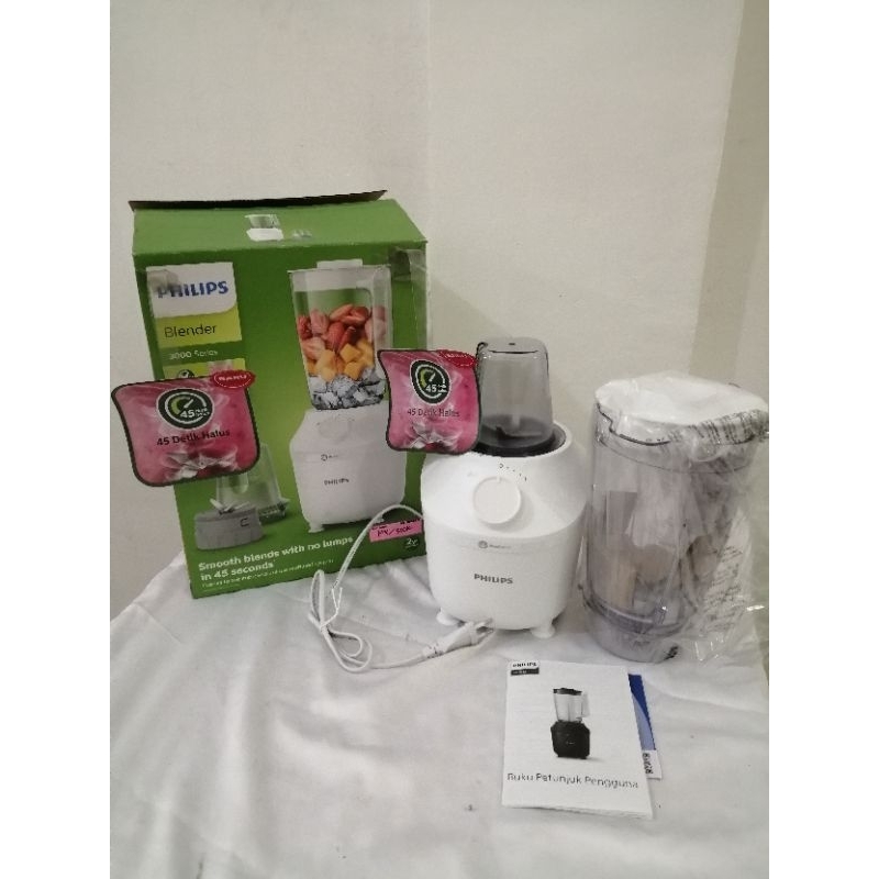 Philips HR 2042 - Blender 3000 Series 290W | Shopee Malaysia