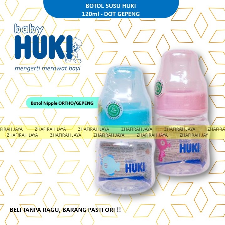 Huki NEWBORN Milk Bottle - HUKI Flat Milk Bottle - HUKI Milk Bottle ...