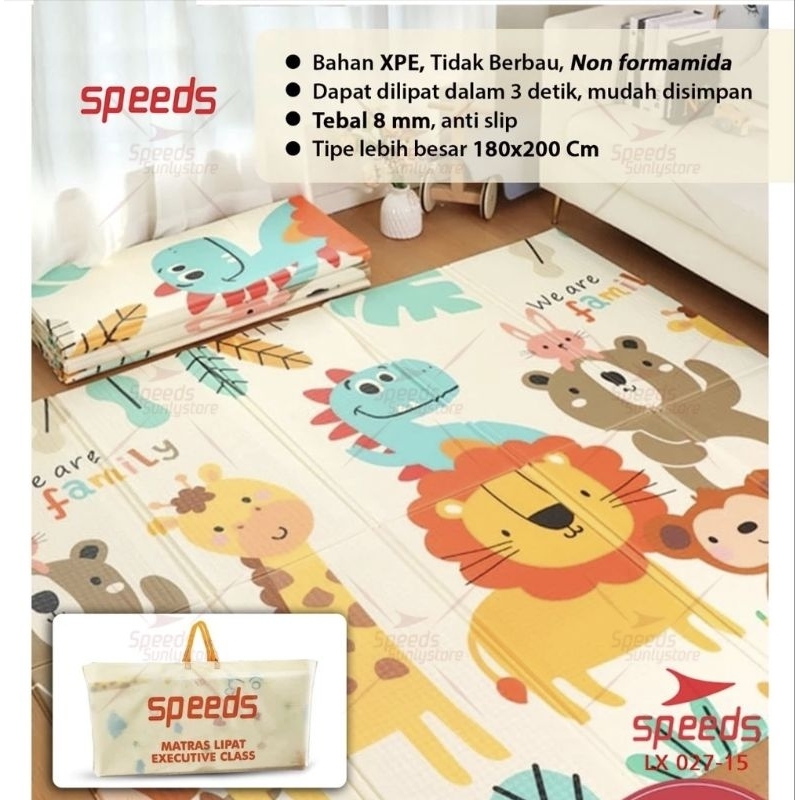 Speeds XPE Folding Carpet 85cm X 180cm/baby Mat Very Thick Foam ...