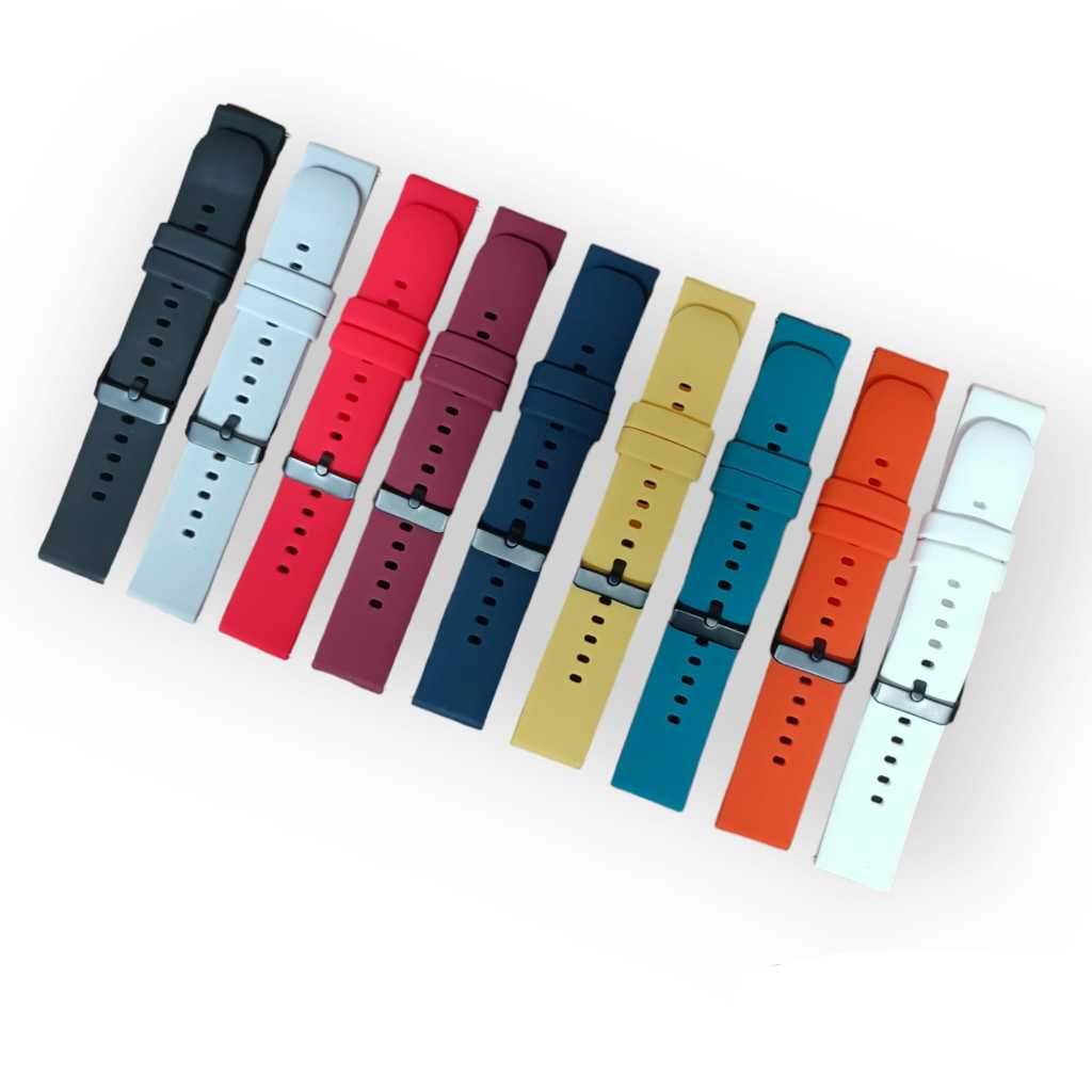 Smart Watch Strap Universal Rubber Strap Smartwatch Quickrelease T-01 ...