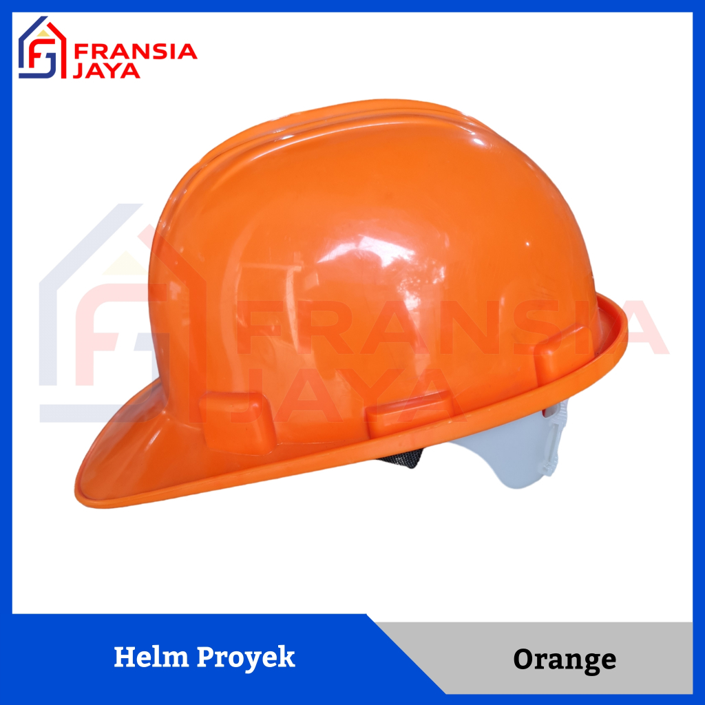 Project Helmet | Orange Helmet | Shopee Malaysia