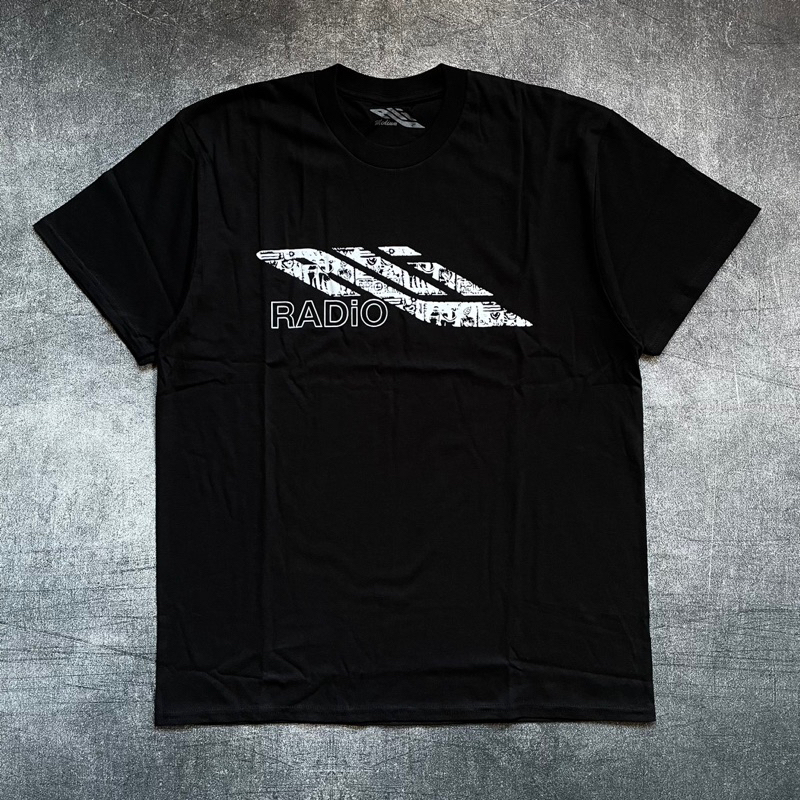 T-shirt ALI RADIO - LOGO BLACK Official Merchandise | Shopee Malaysia