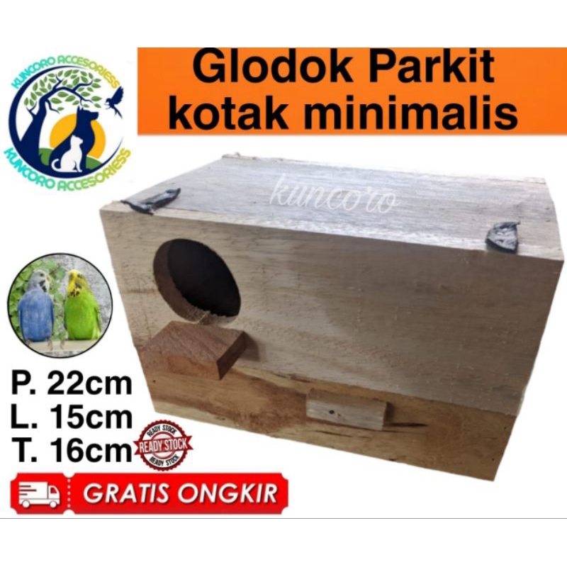 KAYU Glodok PARKIT LOVEBIRD WOOD MATERIAL BOX MODEL | Shopee Malaysia
