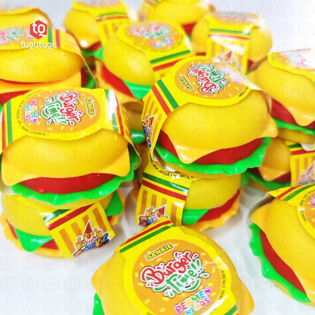 Burger Toy Candy with Various Viral Fruit Flavors | Shopee Malaysia
