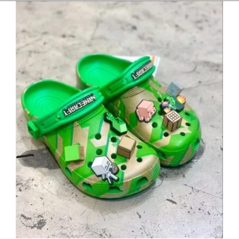 Minecraft Children's Crocs Sandals/Minecraft Clog Crocs Sandals ...