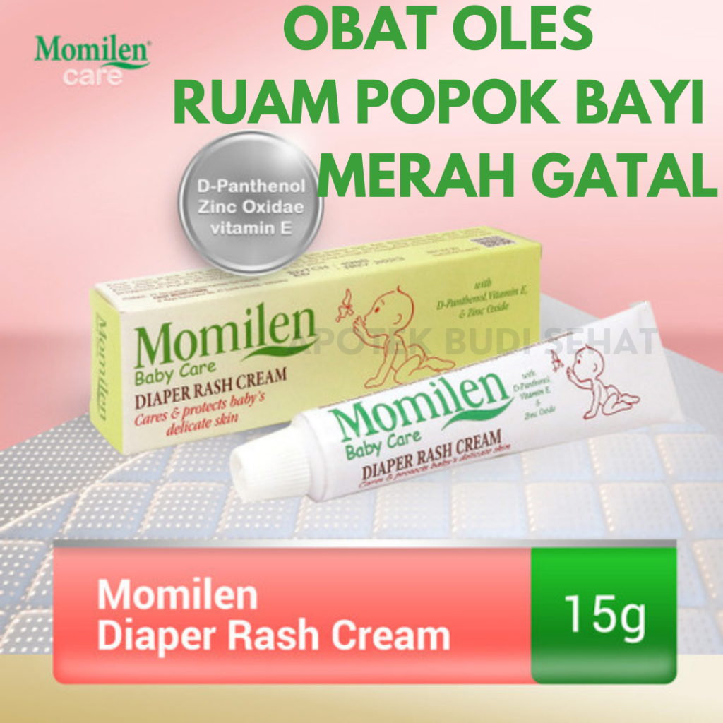 MERAH Momilen Diaper Rash Baby Care Cream Diaper Rash Ointment Baby ...