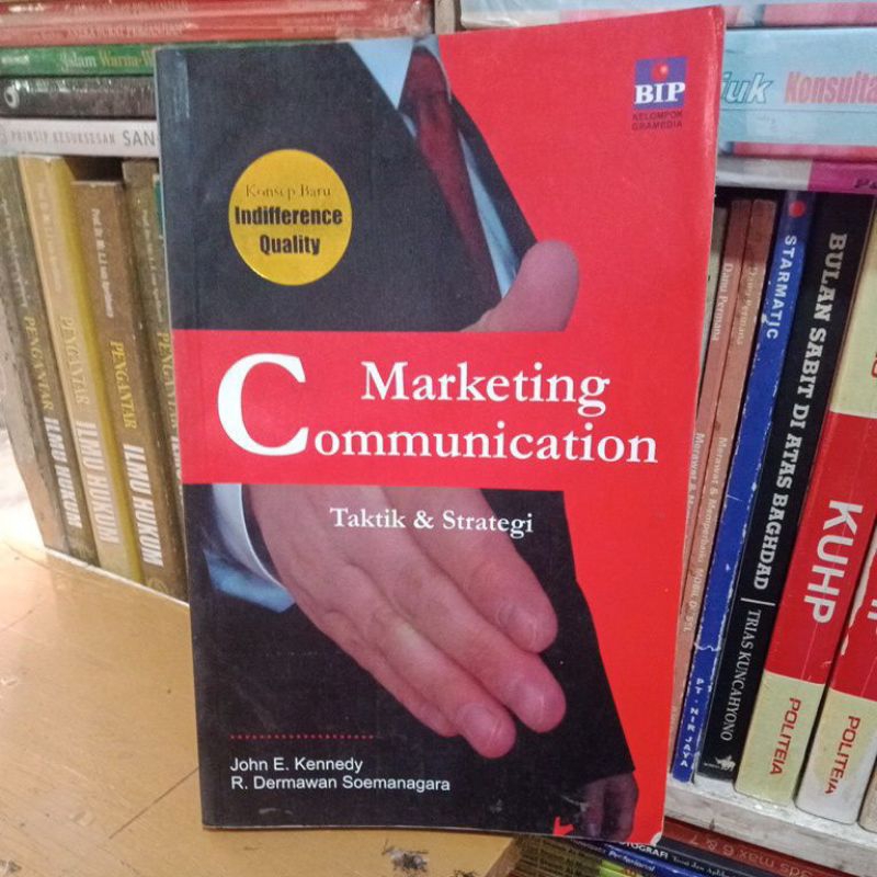 John e Kennedy's book marketing communications and strategies (original ...