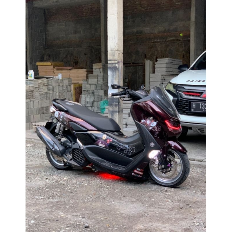 Stirping STICKER Transparent Motorcycle YAMAHA NMAX NEW 155 DESIGN ...