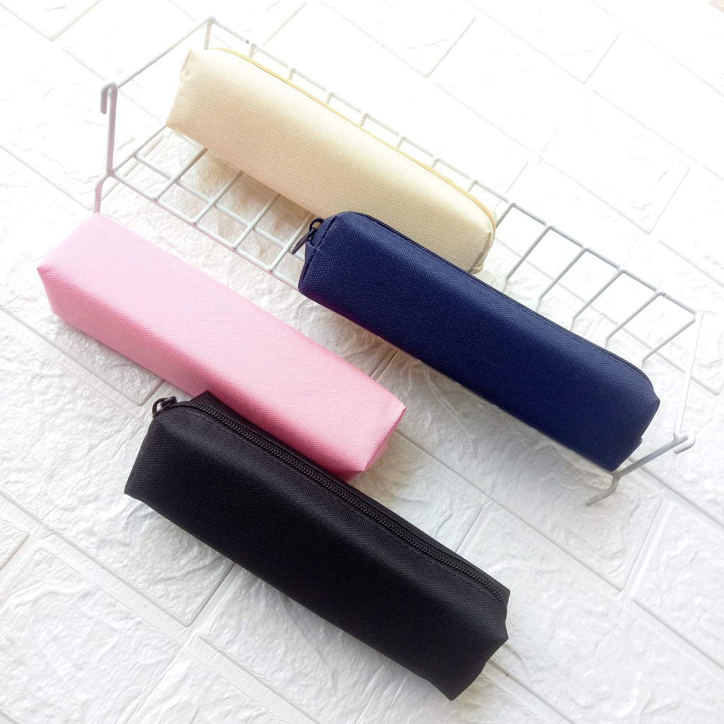 Plain Pencil Box Mini Case DN600 Plain Mini Pencil Case | Shopee Malaysia