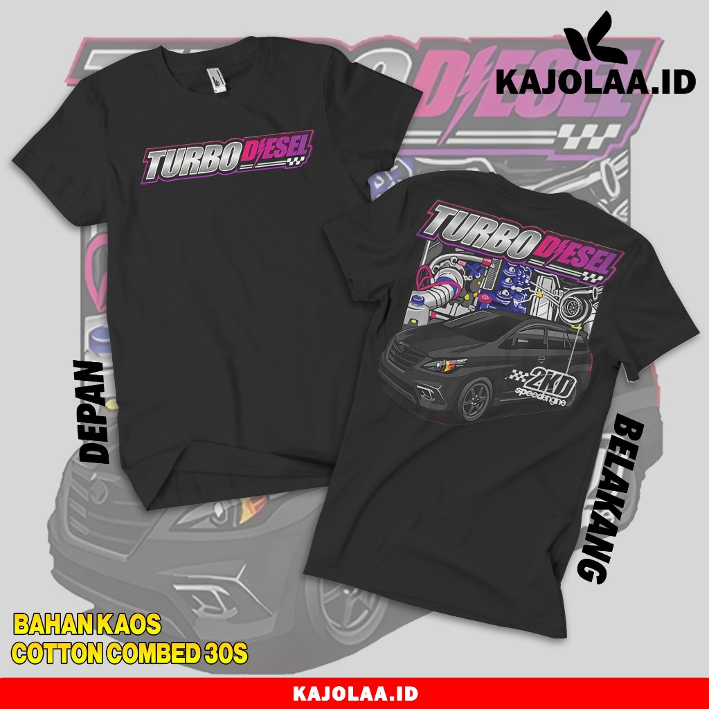 Turbo DIESEL 2GD SPEEDENGINE T-SHIRT - kajolaa.id | Shopee Malaysia