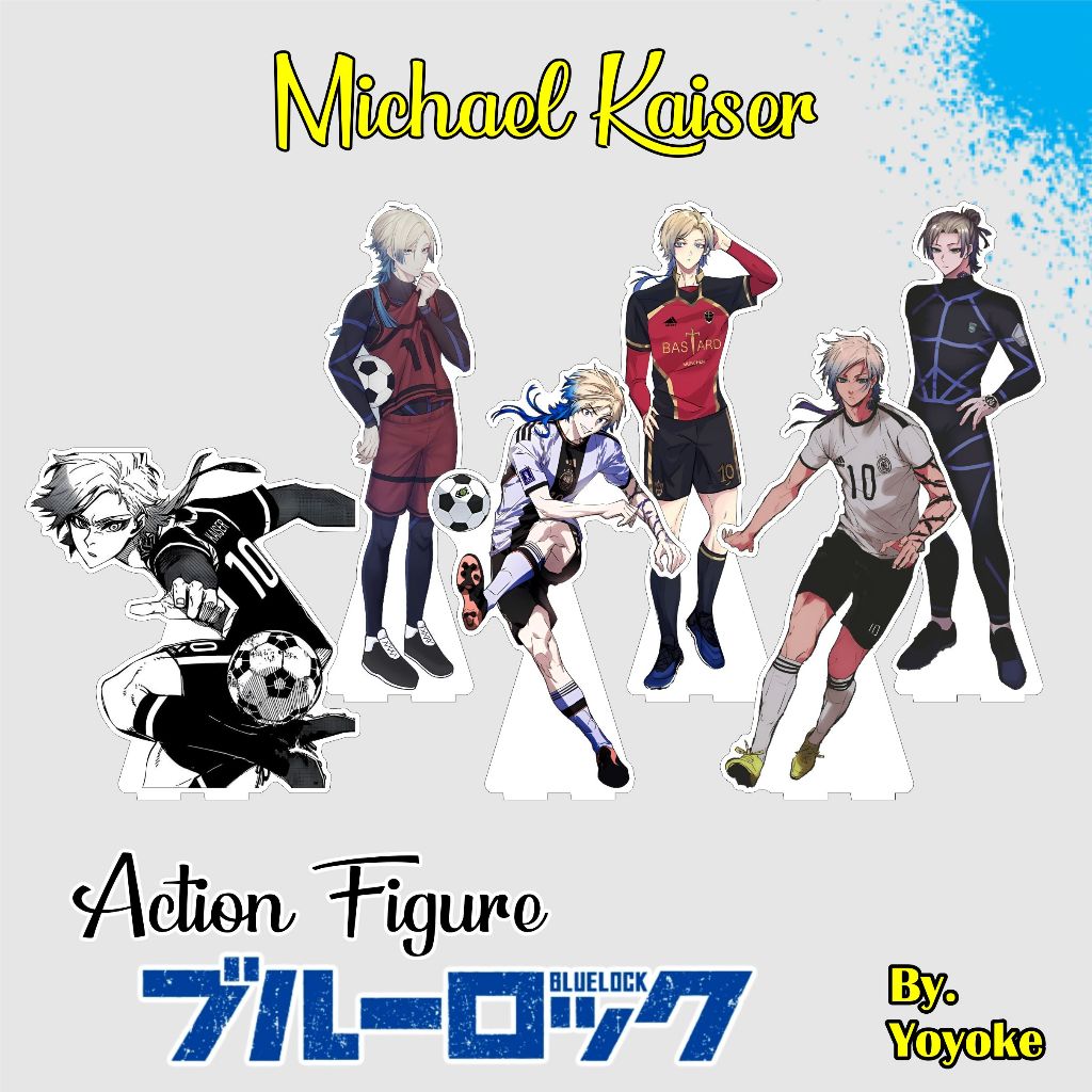 Michael Kaiser Blue Lock Acrylic Standee | Shopee Malaysia