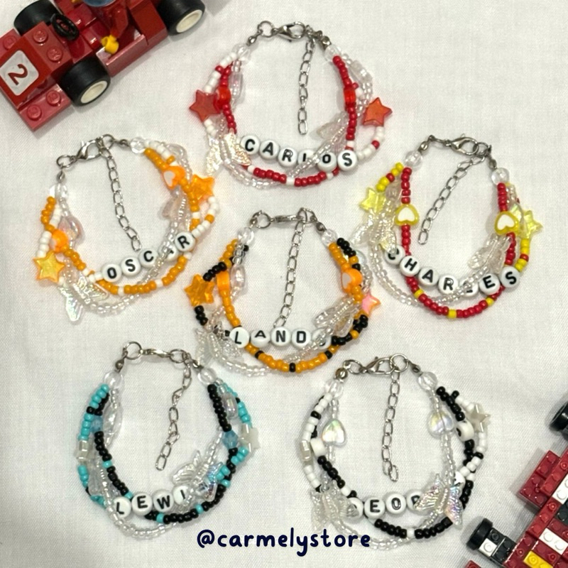 F1 [formula 1] - Braid Beads Bracelet/Bracelet - f1 merch (2024 ...