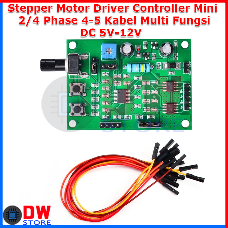 Module Mini Micro Stepper Motor Driver Controller Board DC 5V-12V 2-4 ...