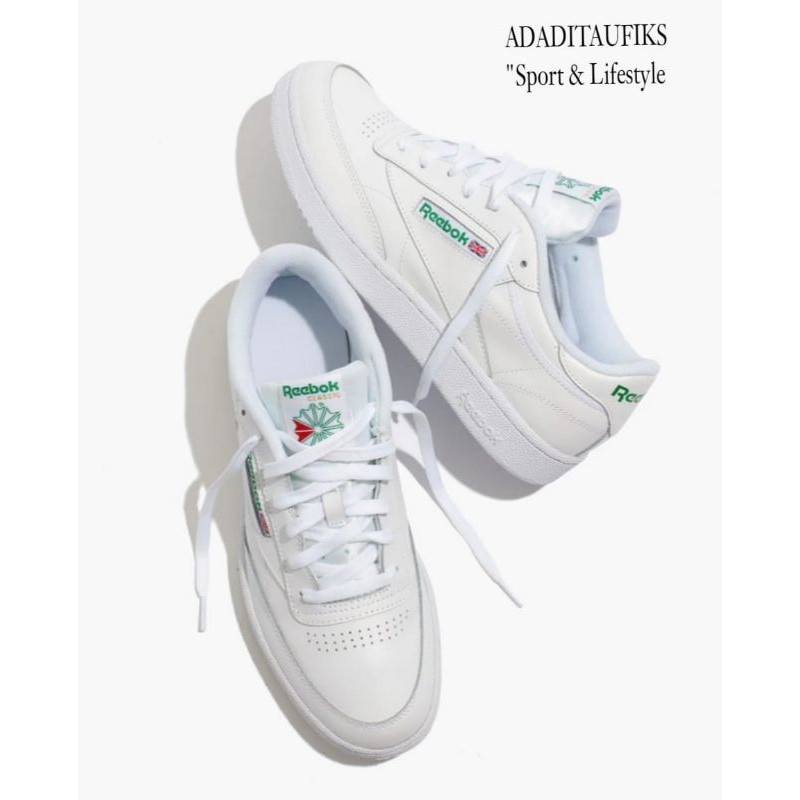 Original Reebok Club C 85 Sneakers 100000155 | Shopee Malaysia