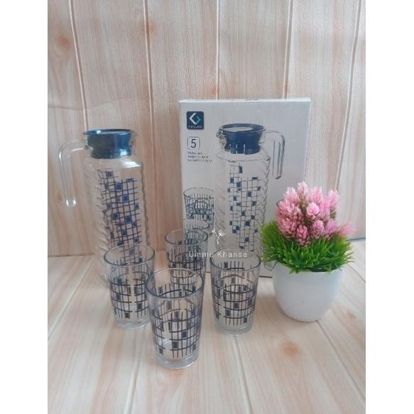 5 Set 1.1 Liter Glass Teapot | Shopee Malaysia