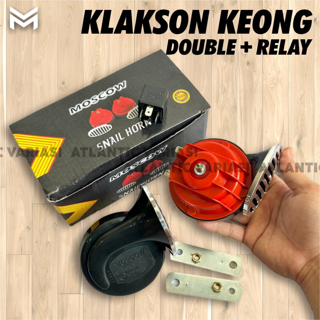 New DOBBLE Conch Horn (2PCS)+RELAY+Iron Bracket+UNIVERSAL Motorcycle ...