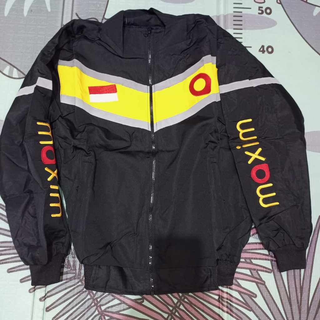 HITAM Black MAXIM BOMBER JACKET | Shopee Malaysia