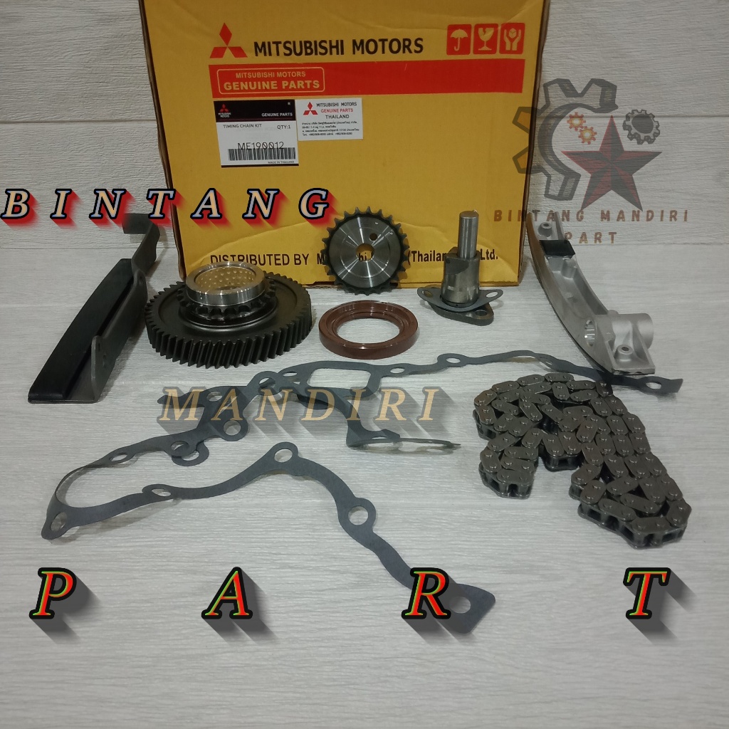 Chain SET TIMING CHAIN SET COMPLETE MITSUBISHI TRITON 2800CC 2.8CC 4M40 ...