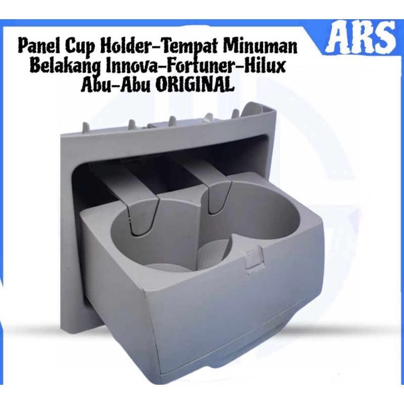 Panel Cup Holder-Back Drink Holder Innova-Fortuner-Hilux Gray ORIGINAL ...