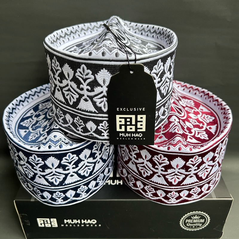 MUH HAQ-PECI WHITE EMBROIDERED OMAN BANGLADESH PREMIUM FINE AND THICK ...