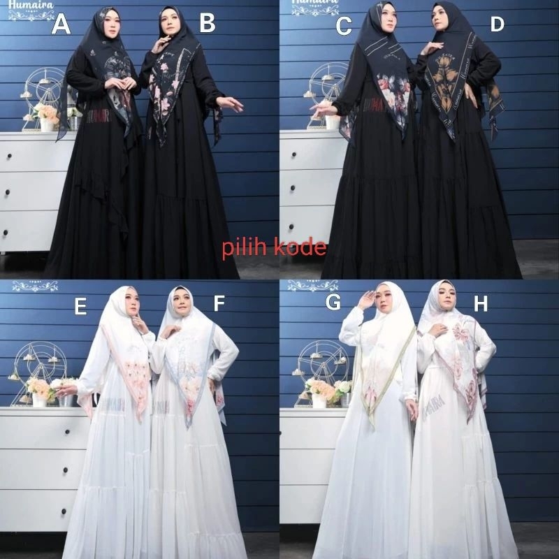 Haji WHITE & BLACK SERIES BY HUMAIRA // ORIGINAL HUMAIRA SYARI PRODUCT ...