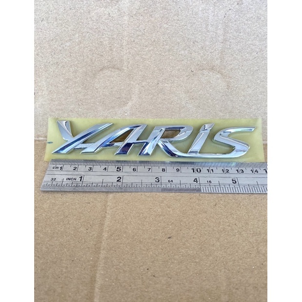 Original toyota yaris logo Writing emblem | Shopee Malaysia