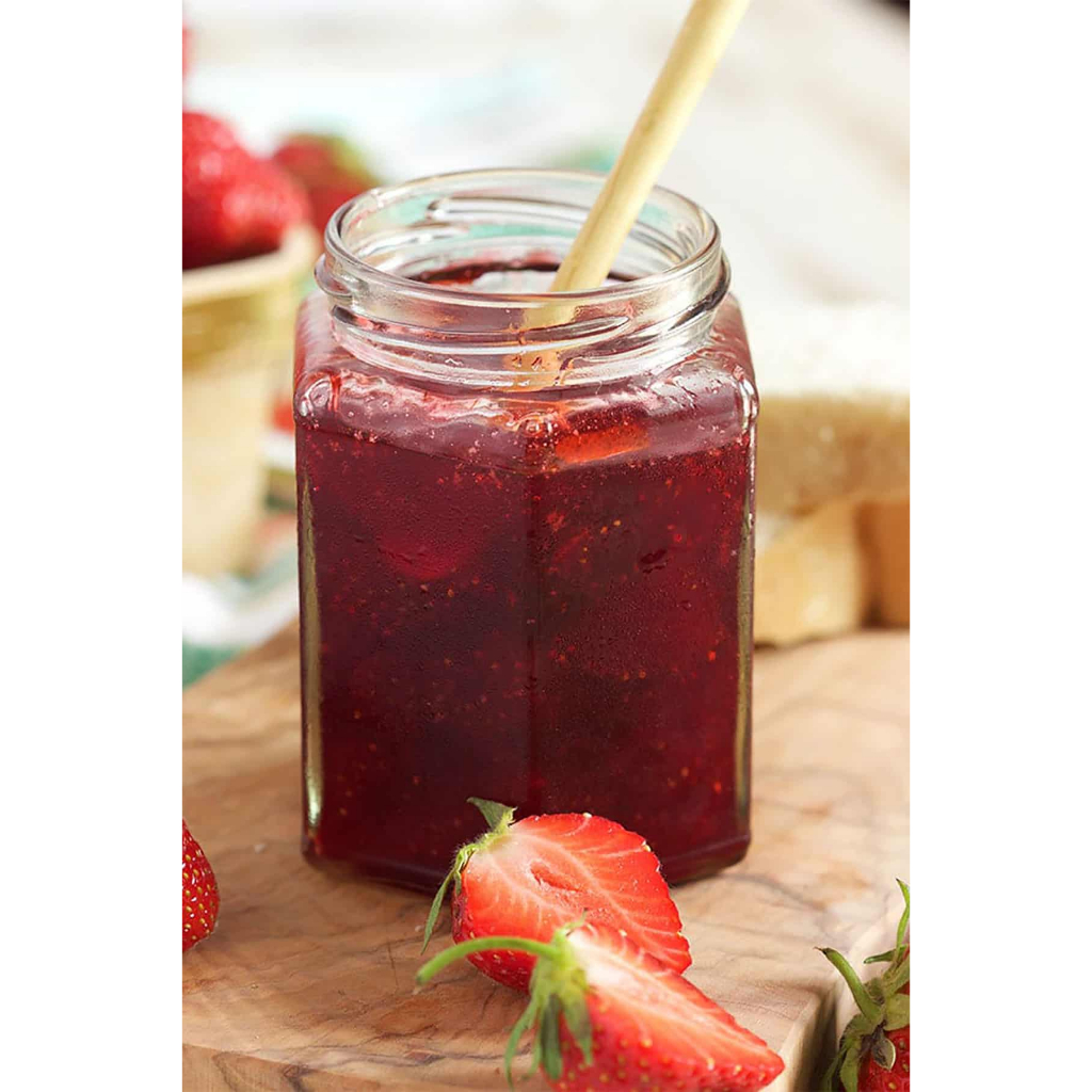 Jam topping dessert ice cream repack 250gr strawberry mango kiwi ...