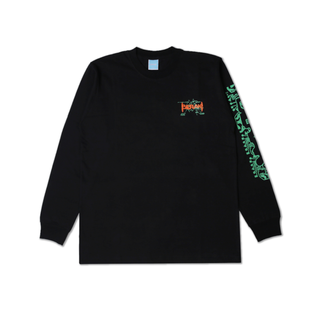 HITAM Berak 9420 T-Shirt Longsleeve Long Sleeve Black CIRCLE | Shopee ...
