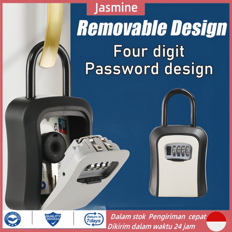 Key Safe Box Outdoor Digit Hanging Padlock key Combination Numbers ...